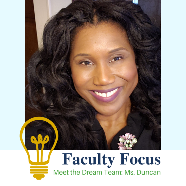 Faculty Focus: April Duncan – An Achievable Dream
